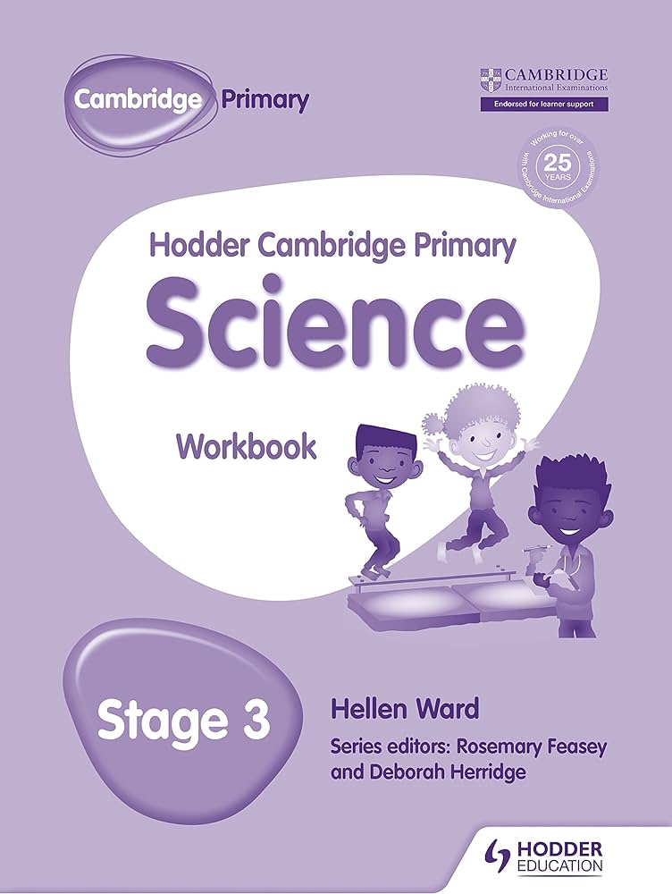 Hodder Cambridge Primary Science Stage 3 Workbook - Ravi Book Company